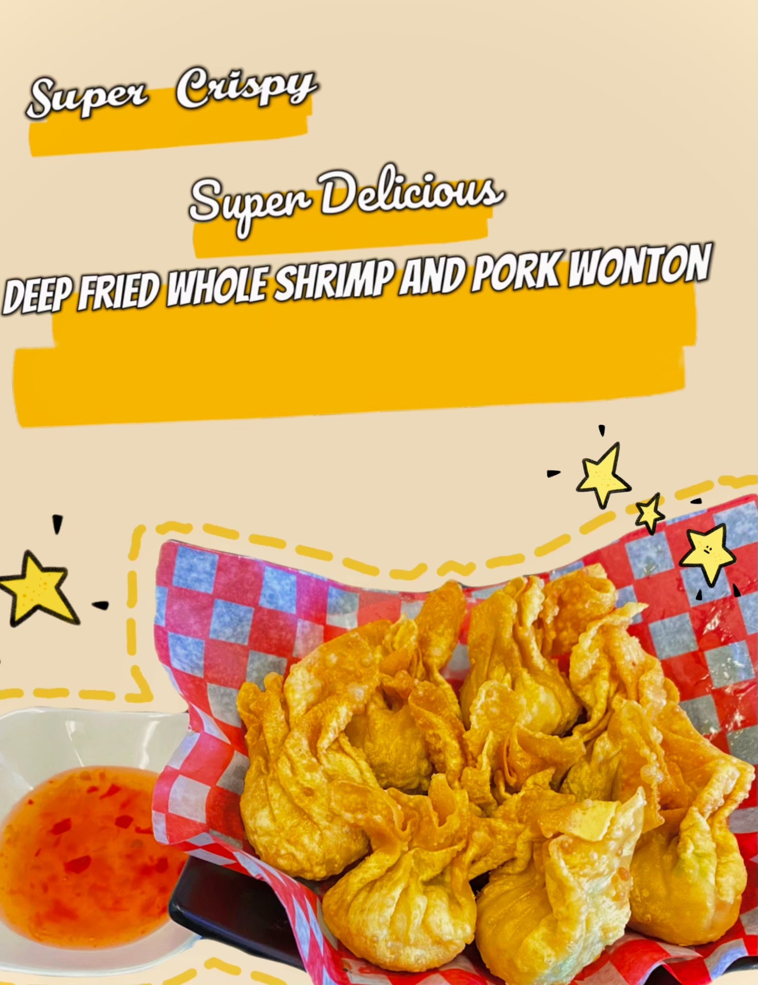 Deep Fried Wonton – East Coast Dumpling House